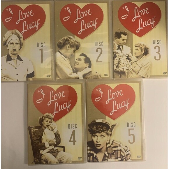 Other | I Love Lucy The Complete Season Two Dvd 5disc Set Lucille Ball ...